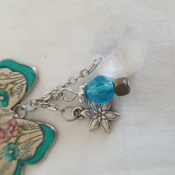 GANZ | Accessories | New Ganz Silver Butterfly Charm Keychain | Poshmark